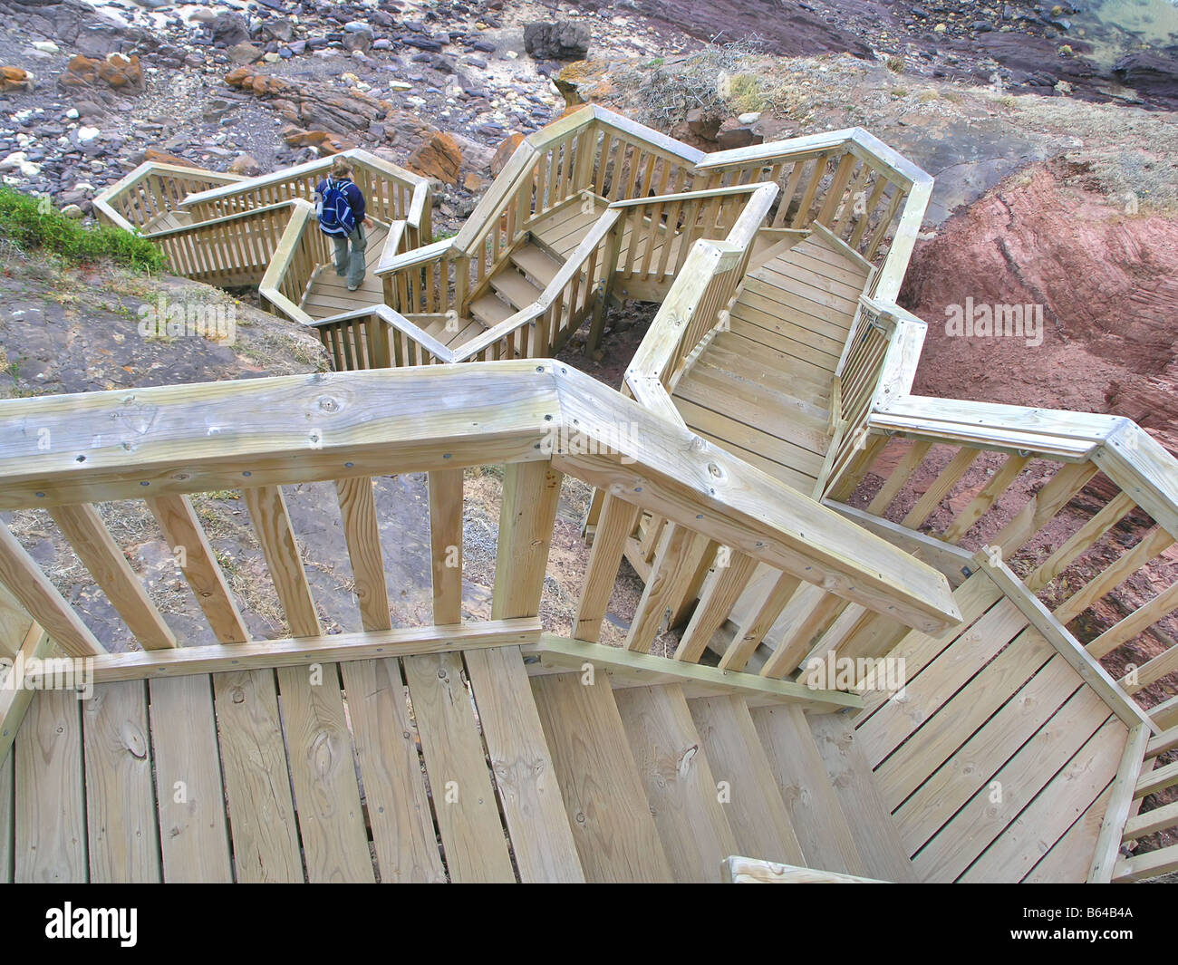 Hallett Cove Stairs Stock Photo - Alamy