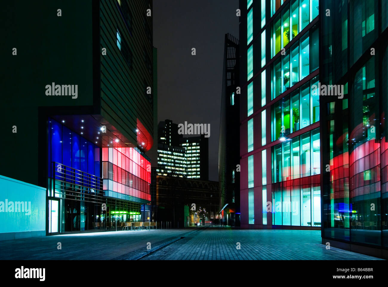 Modern office buildings, Central London Stock Photo - Alamy