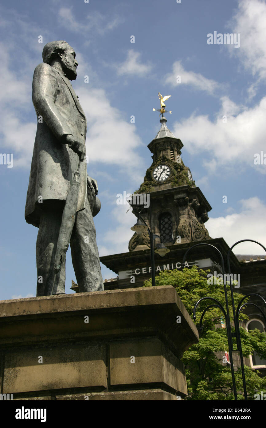 City of Stoke on Trent, England. The Colin Melbourne sculpted bronze ...