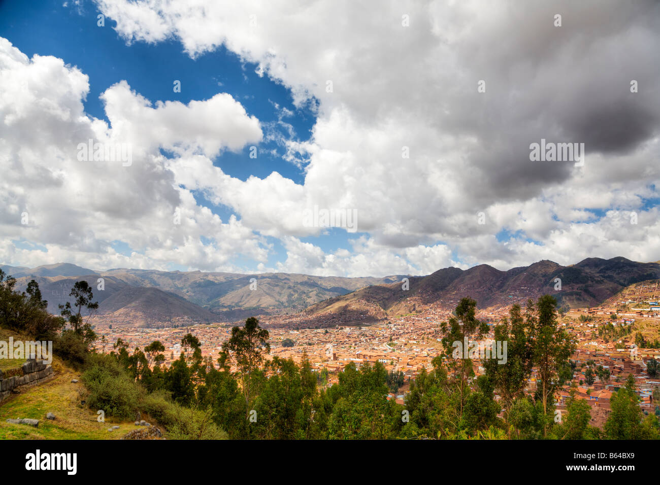 Mountains of cusco panoramic hi-res stock photography and images - Alamy