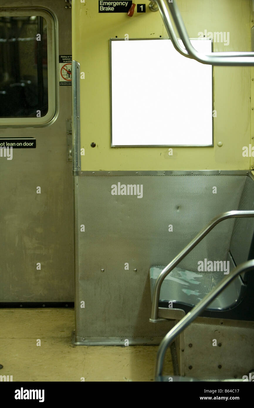 Billboard transit train usa hi-res stock photography and images - Alamy