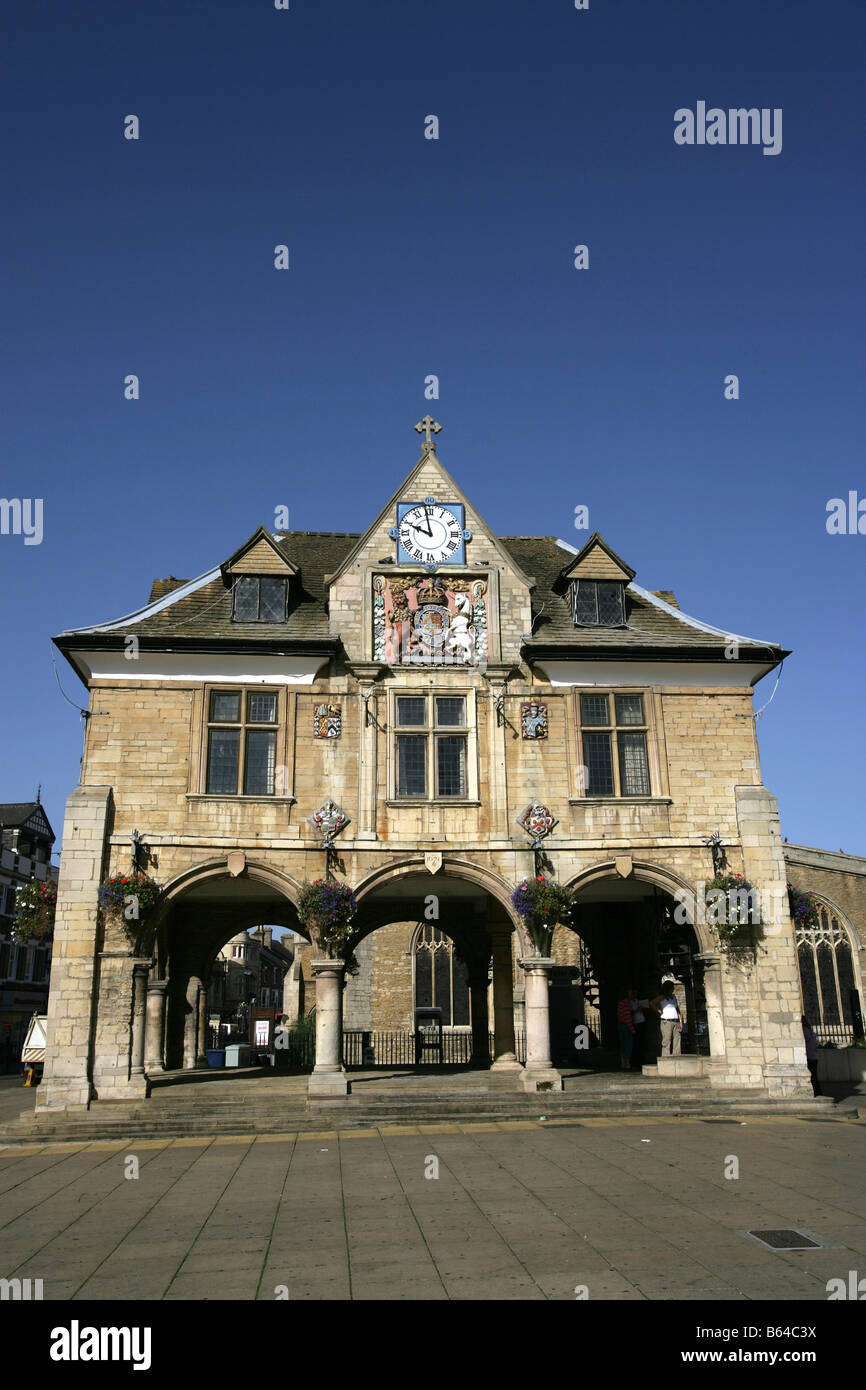 City of Peterborough, England. 17th century Guildhall, which was ...