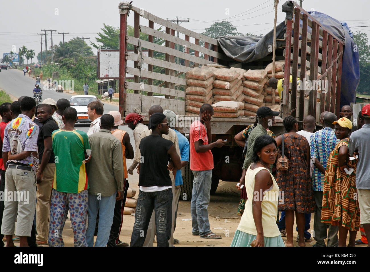 Cement africa hi-res stock photography and images - Alamy