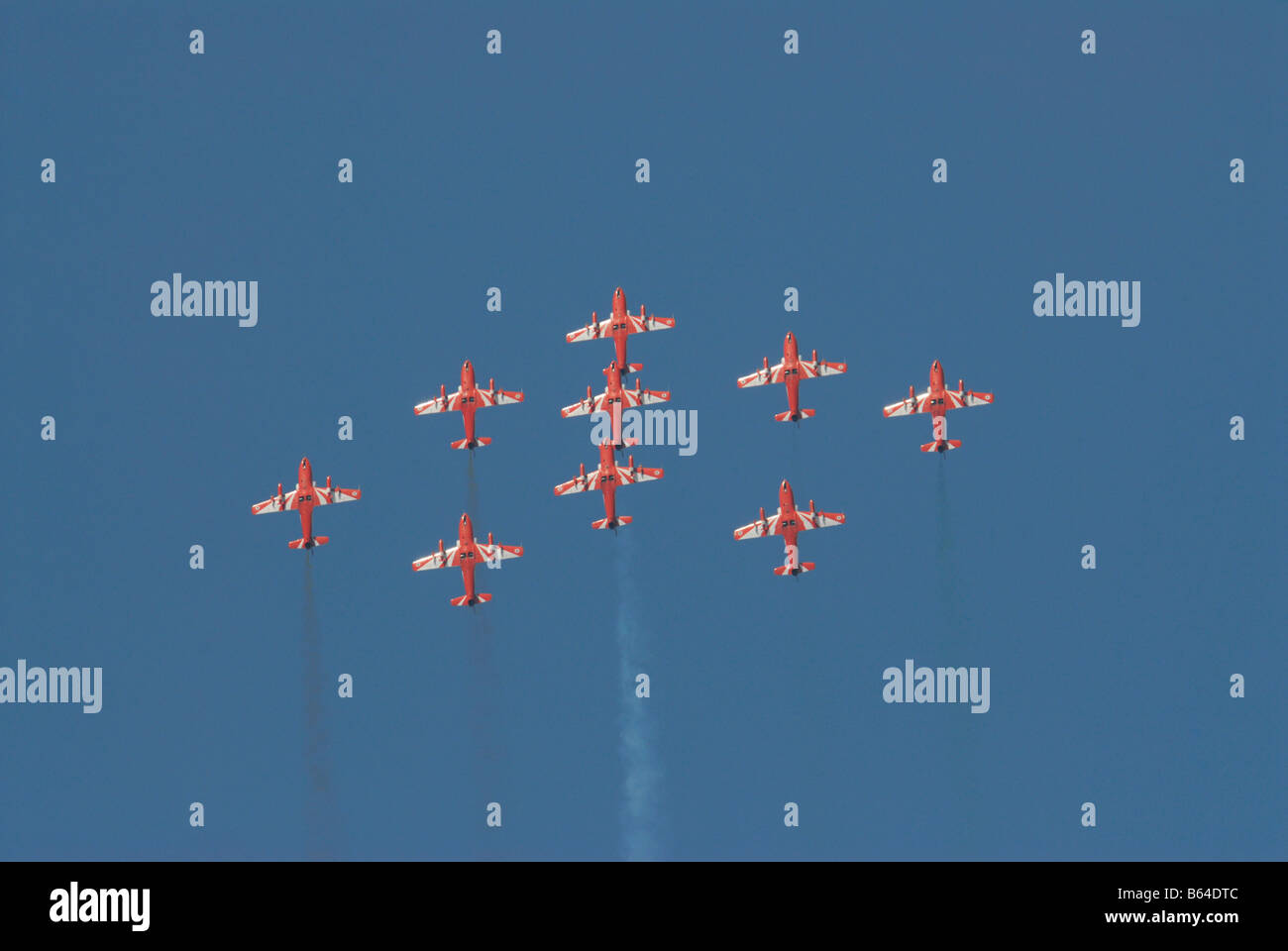 AIR SHOW CONDUCTED BY INDIAN AIR FORCE IN TRIVANDRUM, KERALA Stock ...