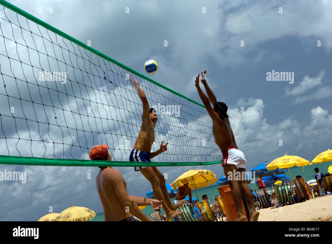 Beach Volleyball Brazil Stock Photos & Beach Volleyball Brazil Stock ...