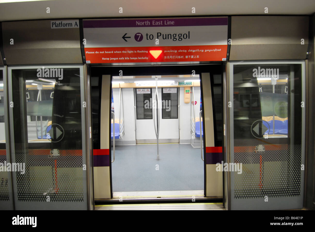 Singapore mrt train station in hi-res stock photography and images - Alamy