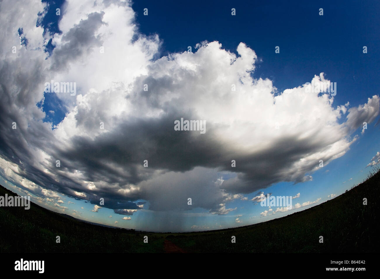 Brazil, Silvania, Goias, Rain clouds Stock Photo - Alamy