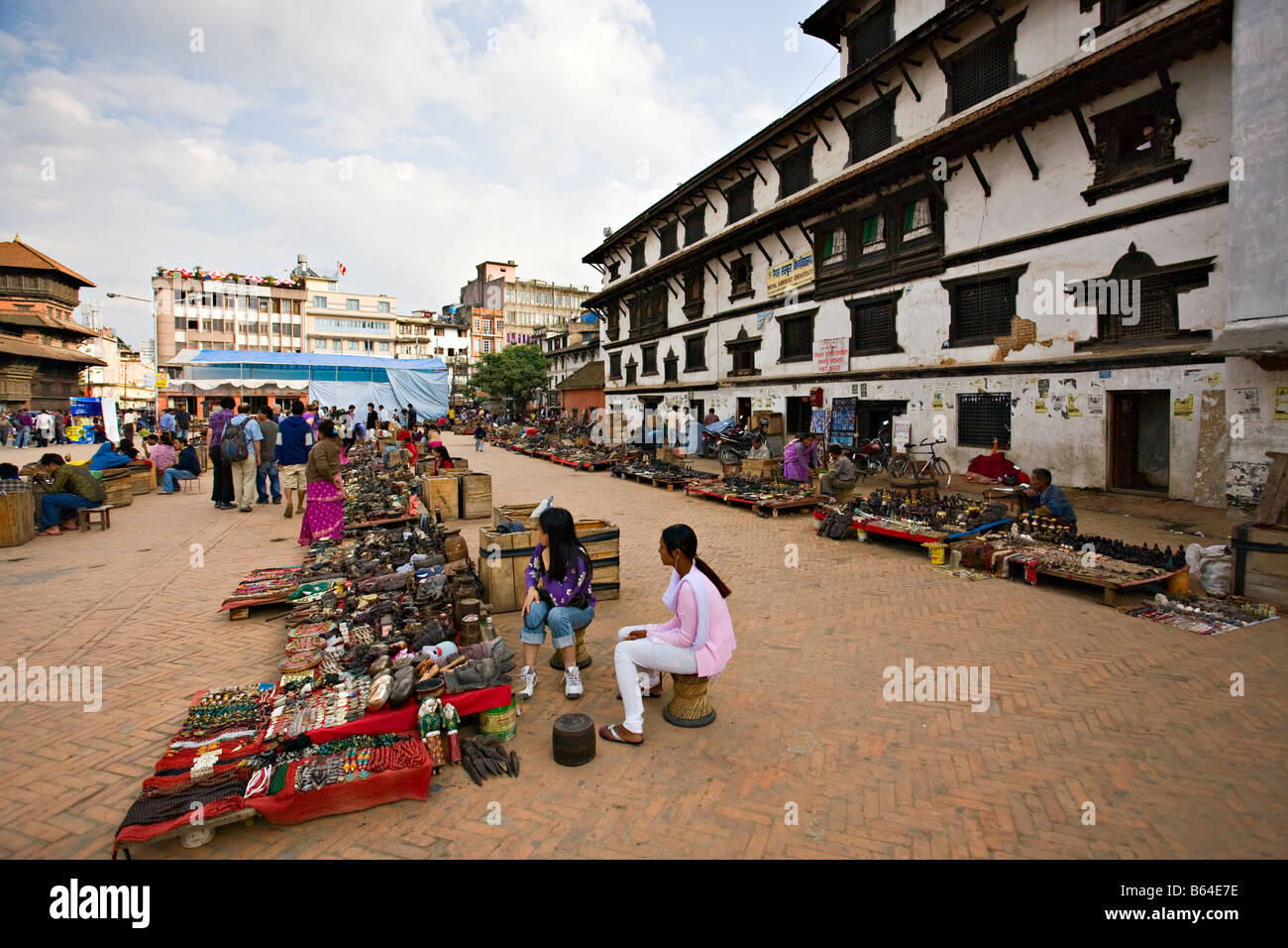 Basantapur Square, Kathmandu, Nepal, Asia Stock Photo - Alamy