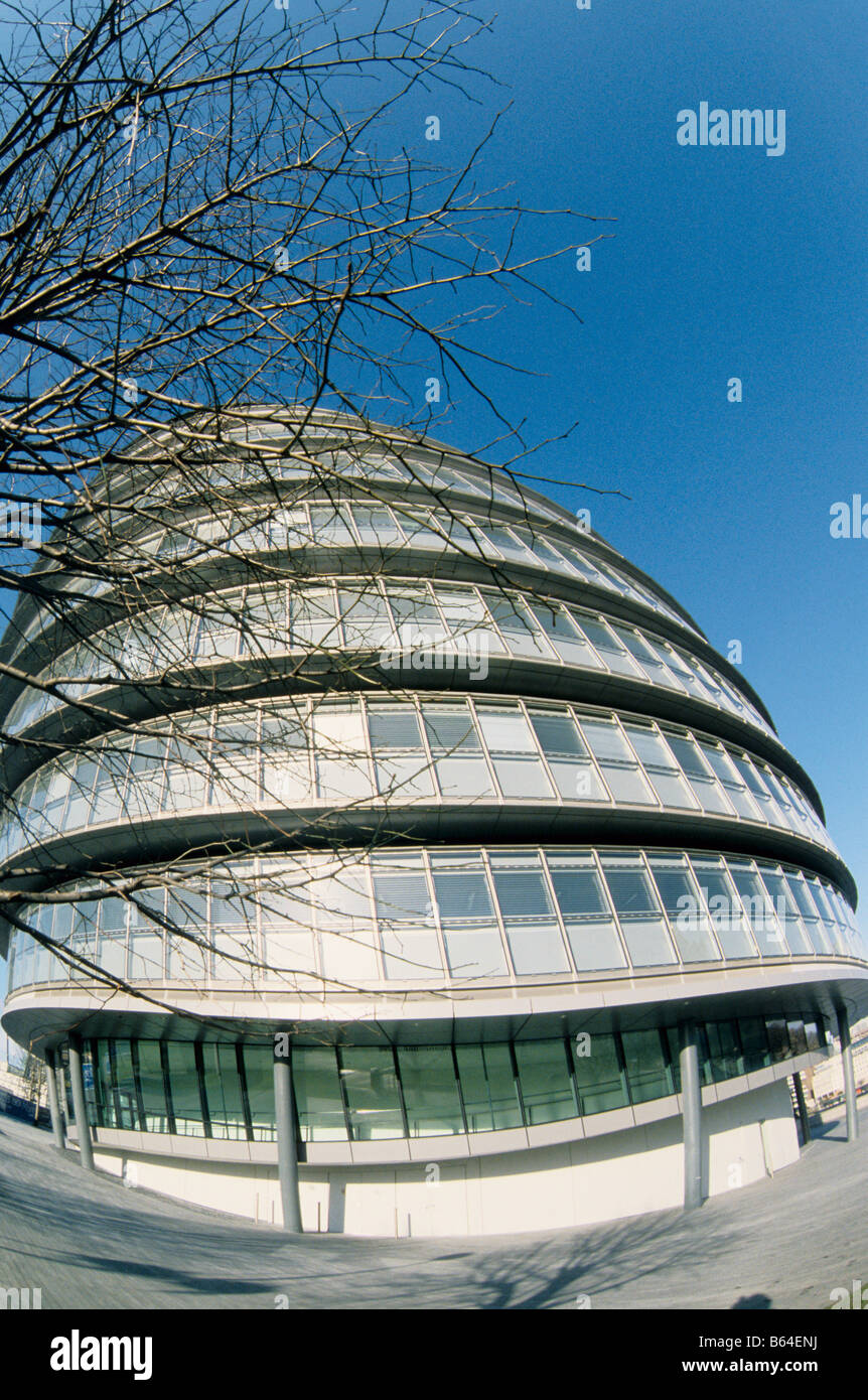 City Hall home of the Mayor and the London Assembly and the GLA, south ...