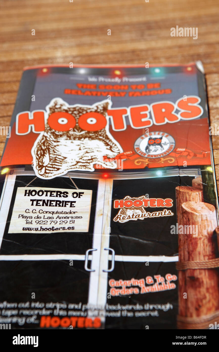 Hooters hi-res stock photography and images - Alamy