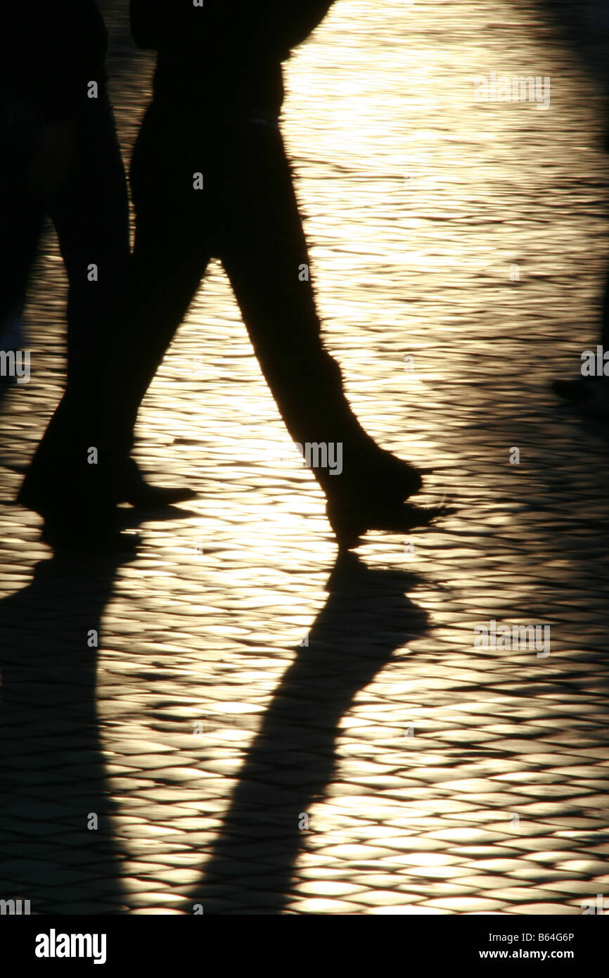 Man person feet legs sinister hi-res stock photography and images - Alamy