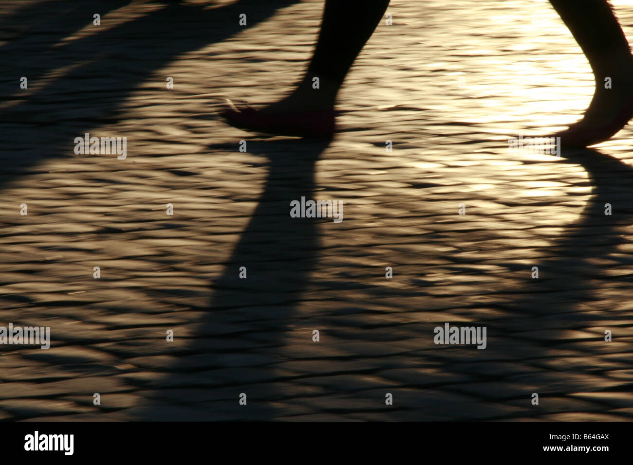 Silhouette woman legs feet heels hi-res stock photography and images ...