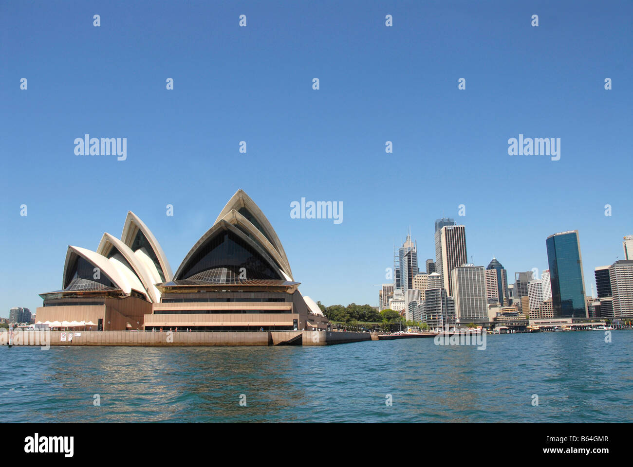 Opera house and financial district Sydney Australia Stock Photo - Alamy