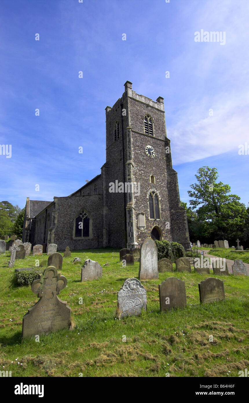 The church at Saxmundham in Suffolk Stock Photo - Alamy