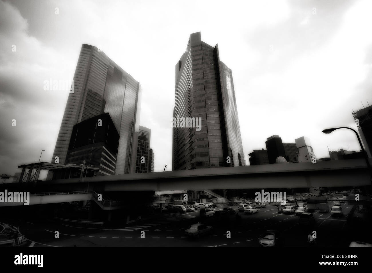 Shiodome area skyscrapers. Minato-ku district. Tokyo. Japan (More ...