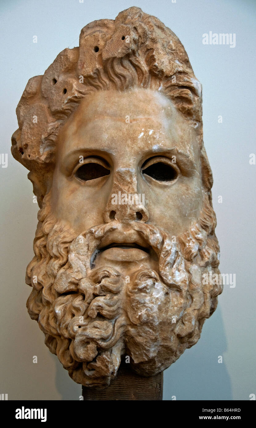 Zeus Aigeira Achaia Eukleides Athenian Athenes Pausanias Greek Greece ...