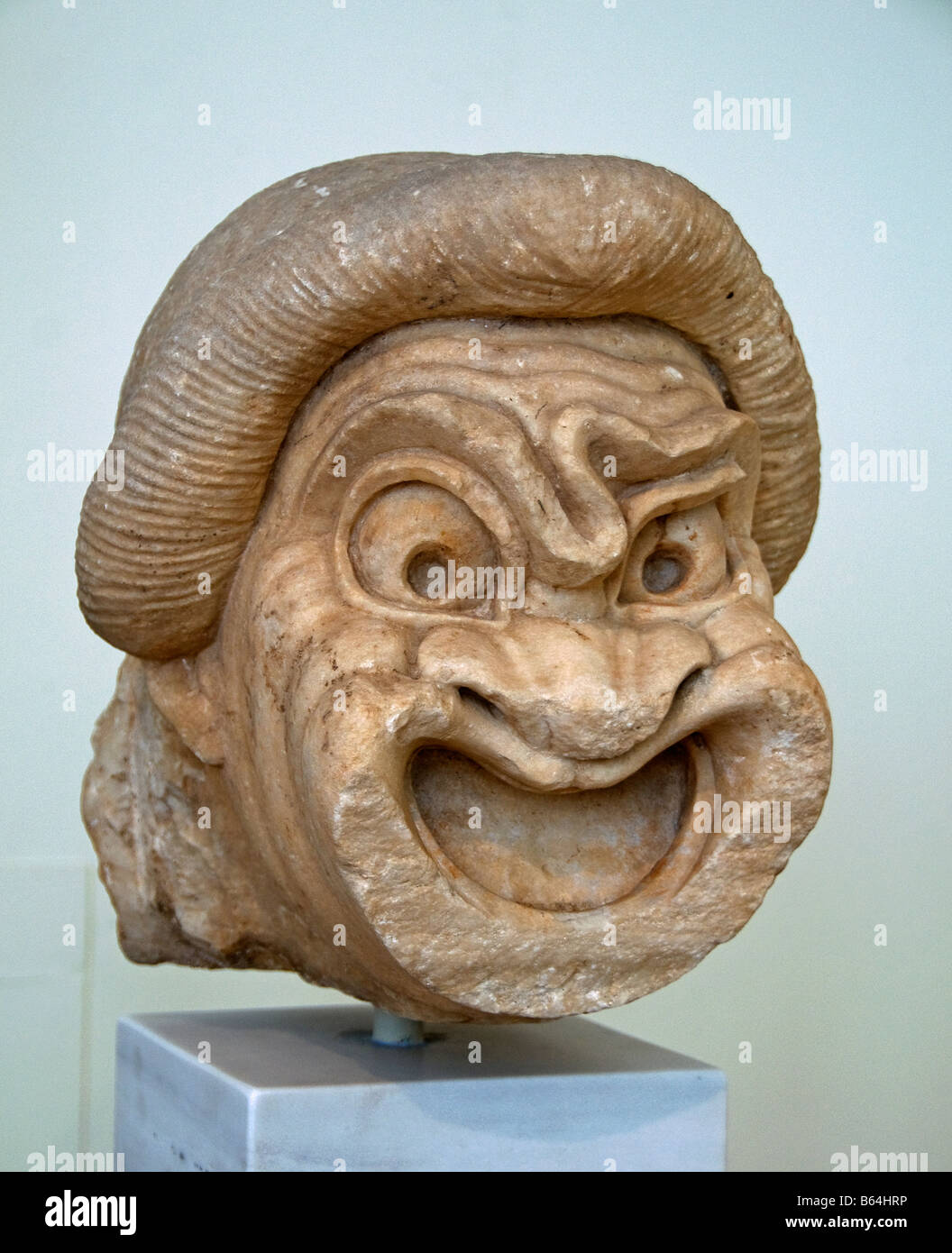 Greek theatre mask hi-res stock photography and images - Alamy