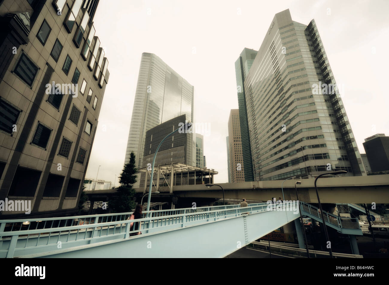 Dentsu shiodome tokyo japan hi-res stock photography and images - Alamy
