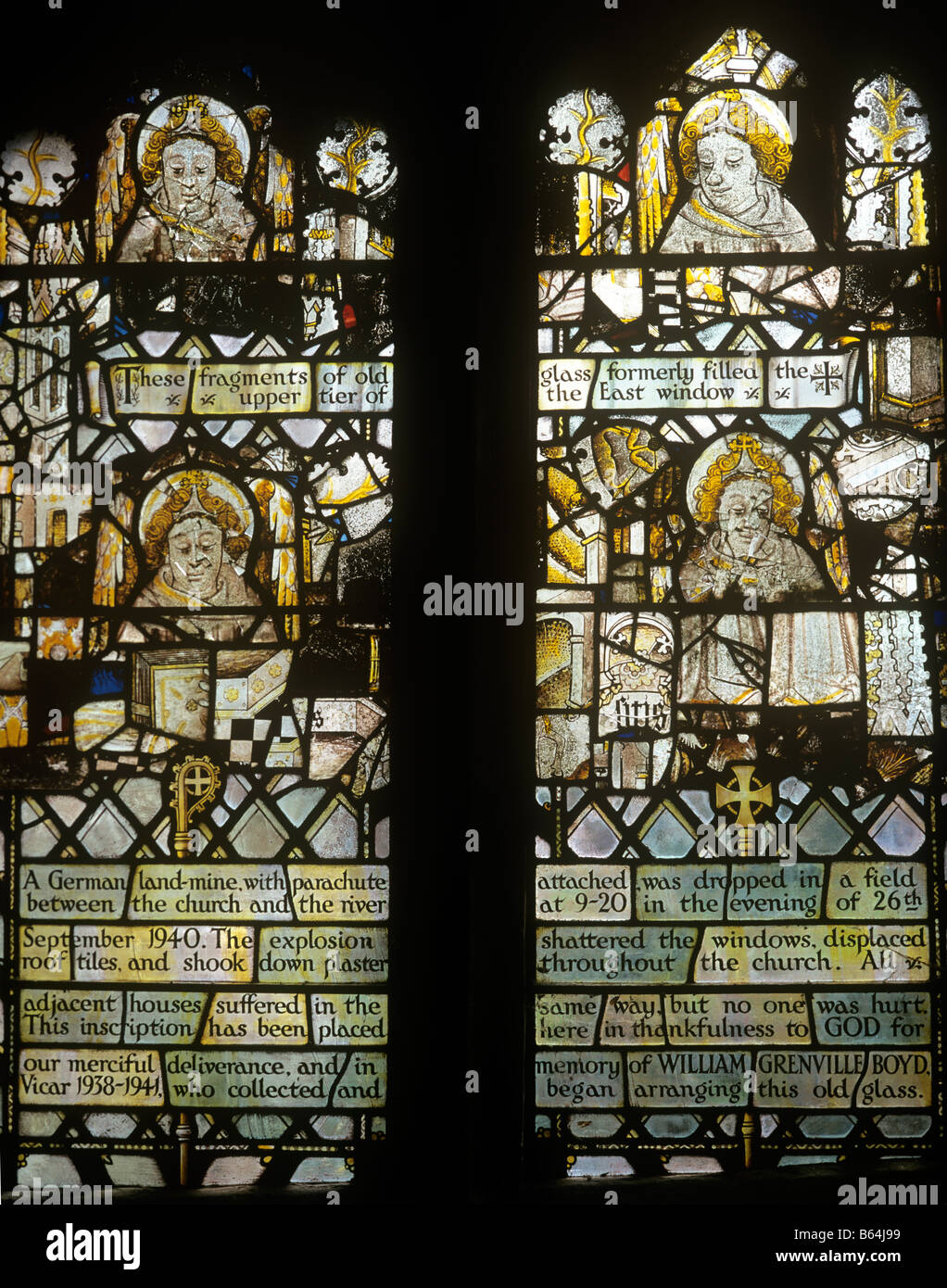 War history in churches hi-res stock photography and images - Alamy