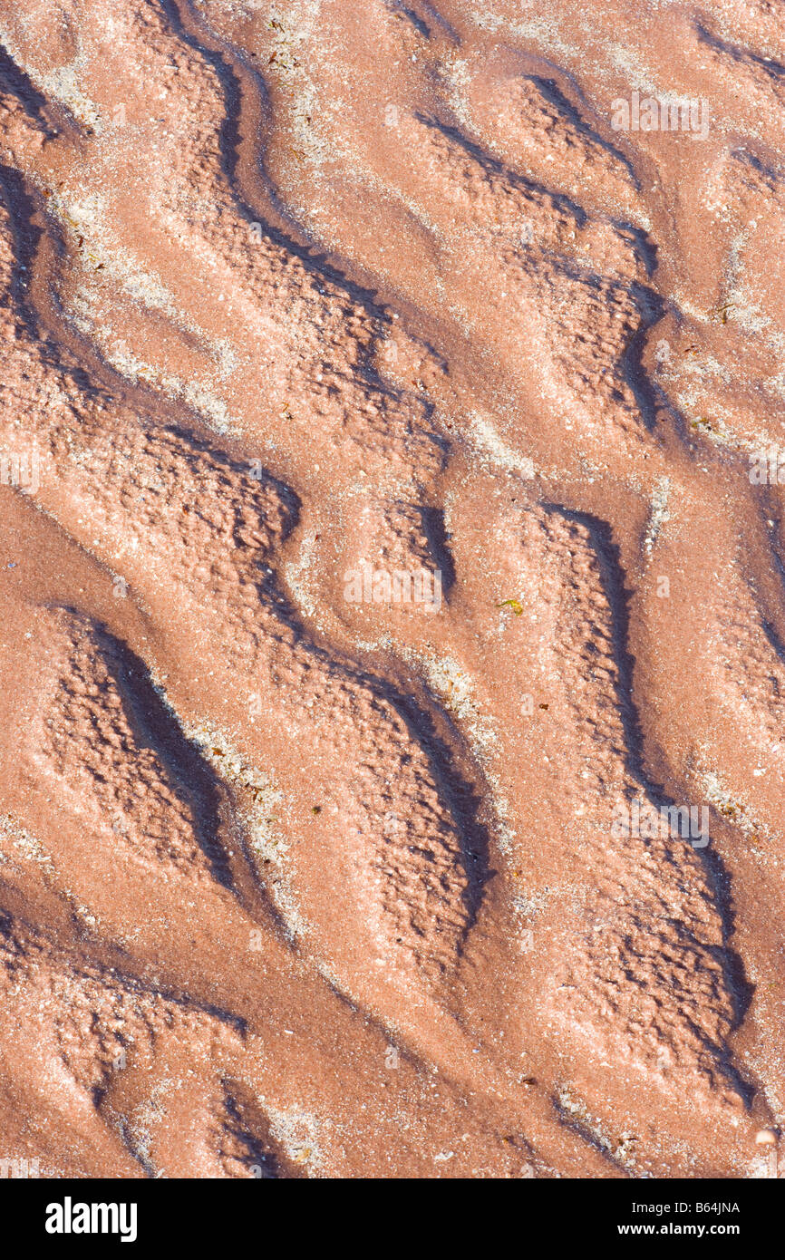 Ripples in the sand Stock Photo - Alamy