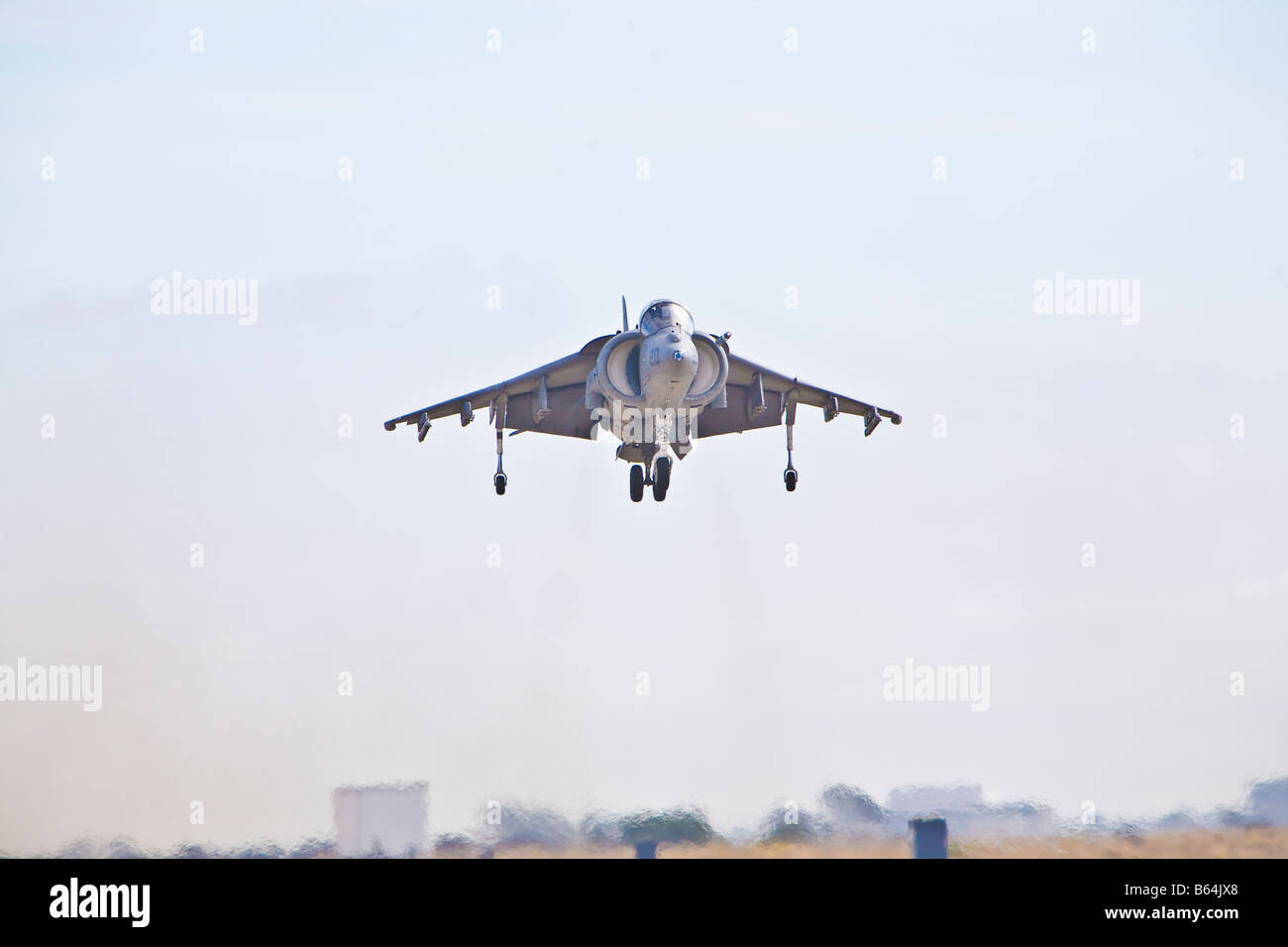 US Marine AV 8B Harrier vertical take off and landing aircraft Stock ...