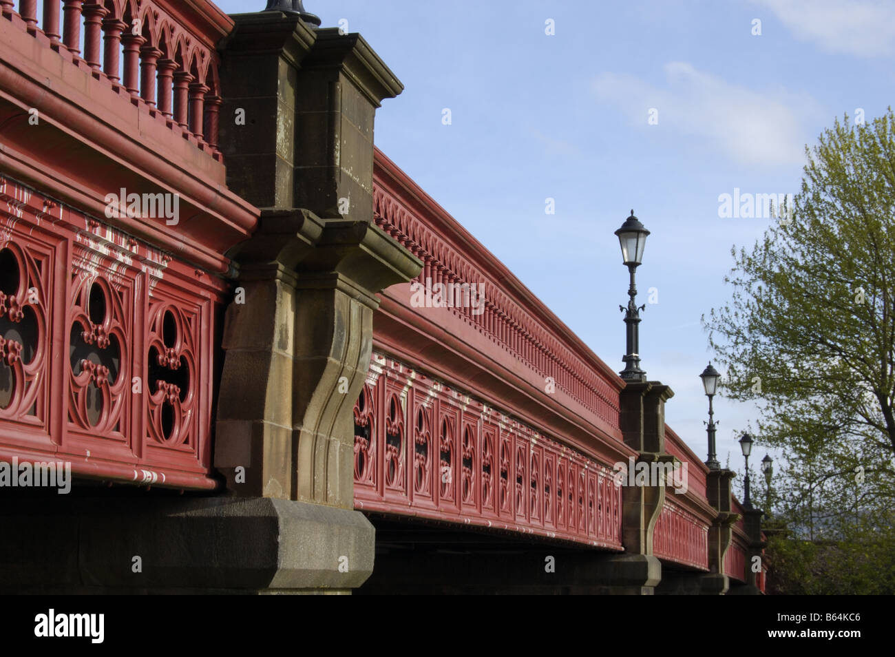 Dalmarnock Bridge over the River Clyde in Glasgow Scotland Stock Photo ...