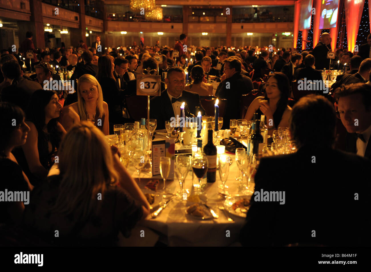 Black tie dinner hi-res stock photography and images - Alamy