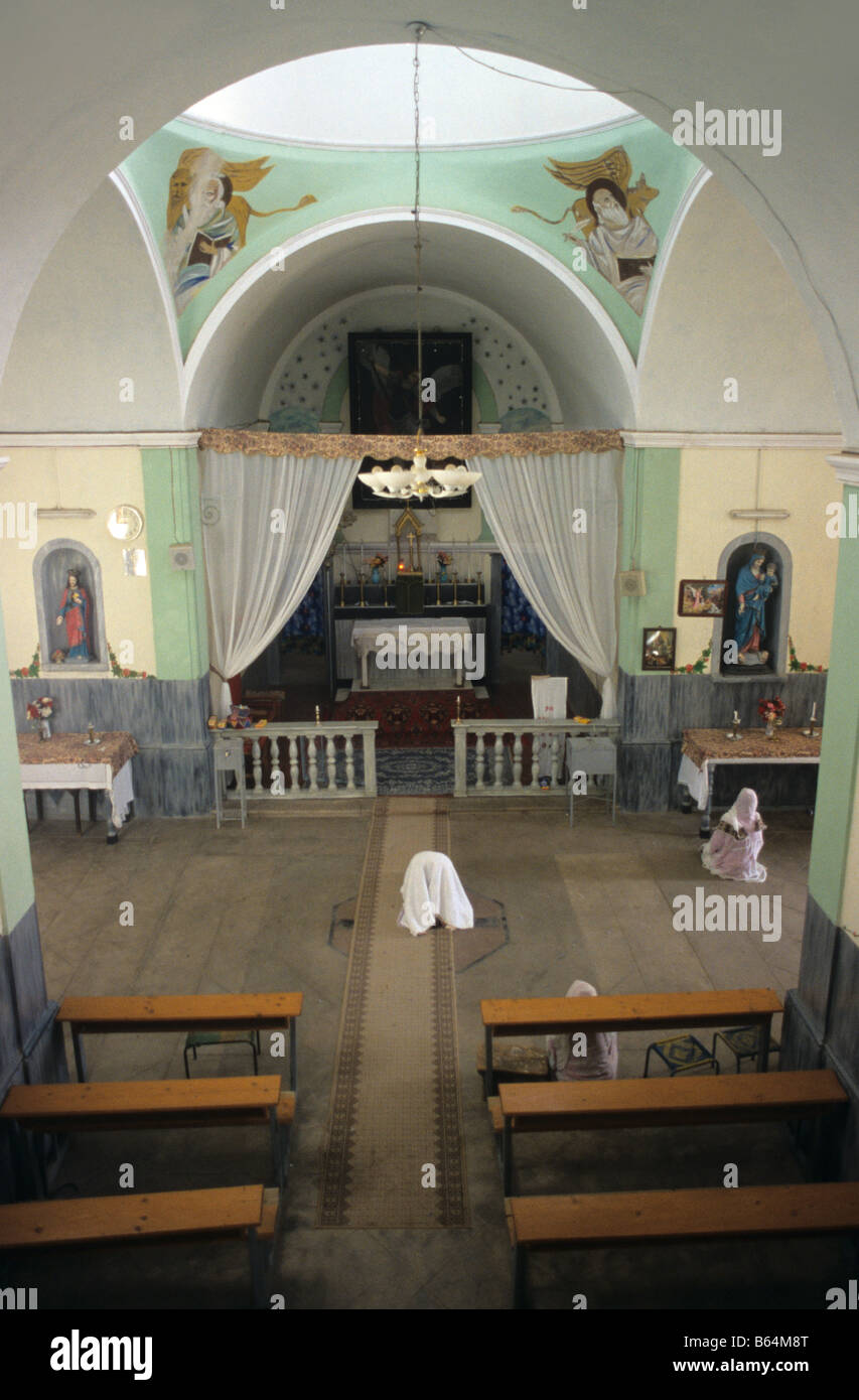 Catholic worshippers at Saint Michael's Church, the oldest Catholic ...