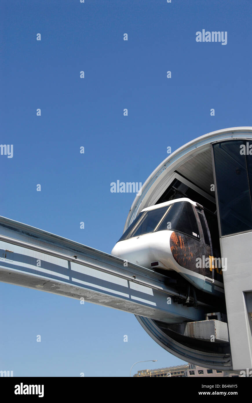 Sky train Sydney Australia Stock Photo - Alamy
