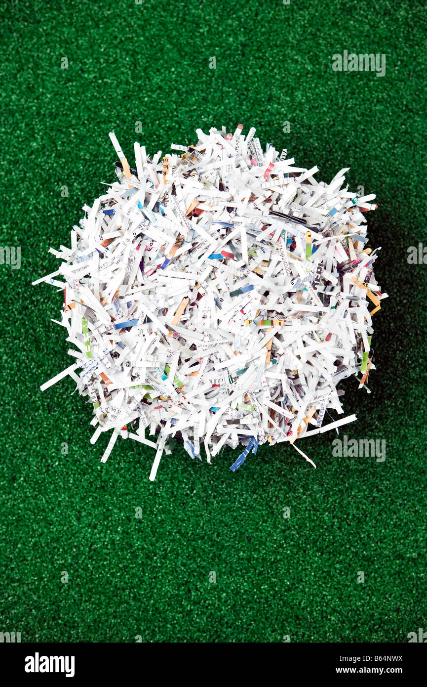 shredded paper pile Stock Photo - Alamy