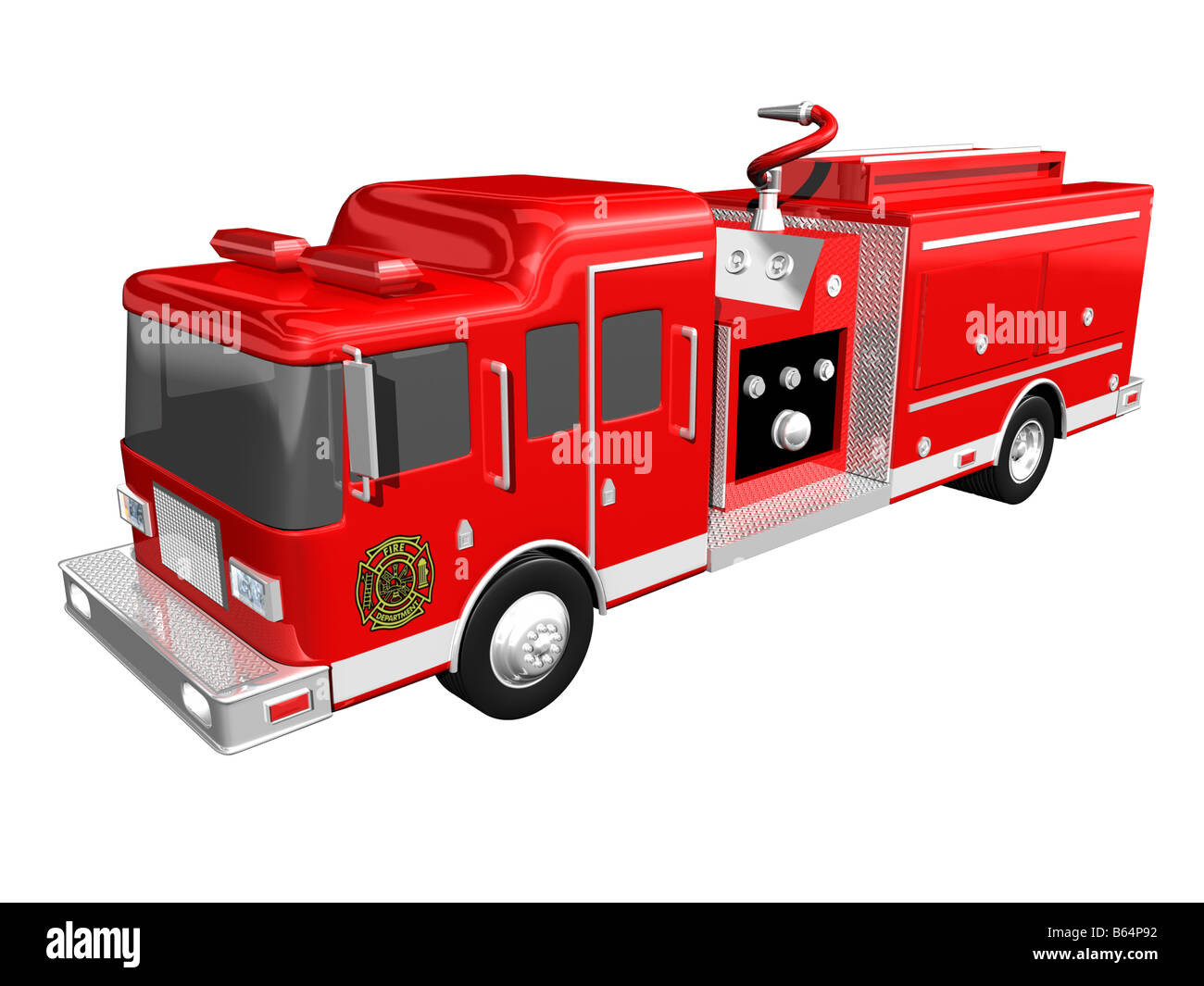 Fire engine truck Stock Photo - Alamy