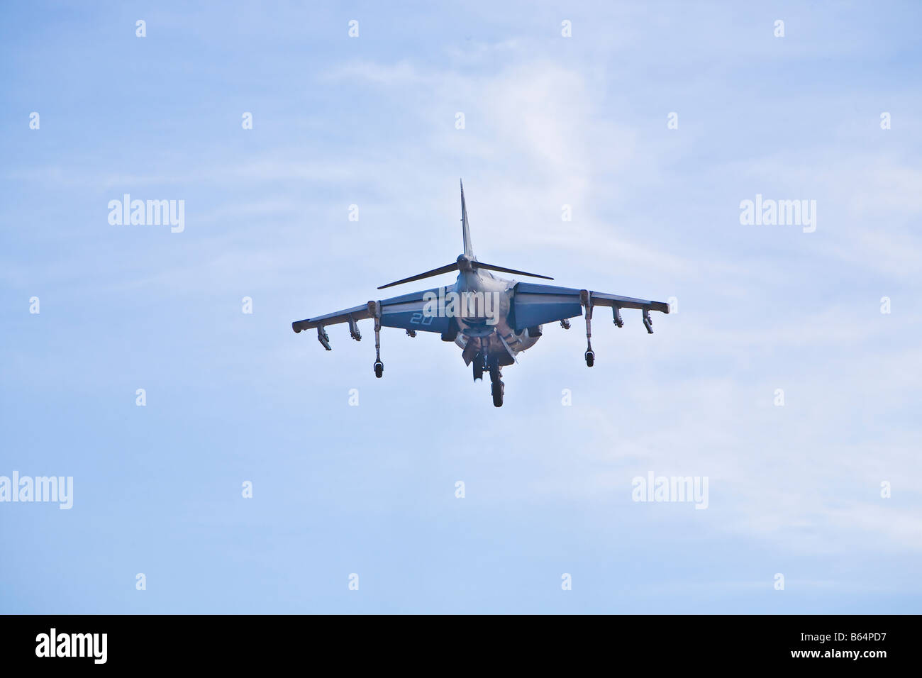 US Marine AV 8B Harrier vertical take off and landing aircraft Stock ...