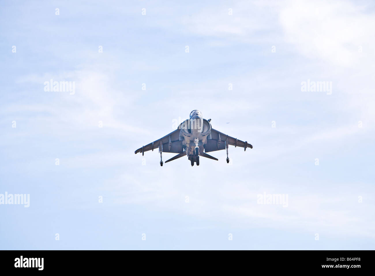 US Marine AV 8B Harrier vertical take off and landing aircraft Stock ...