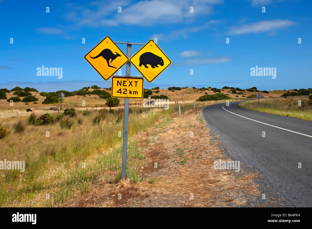 Australian road signs hi-res stock photography and images - Alamy