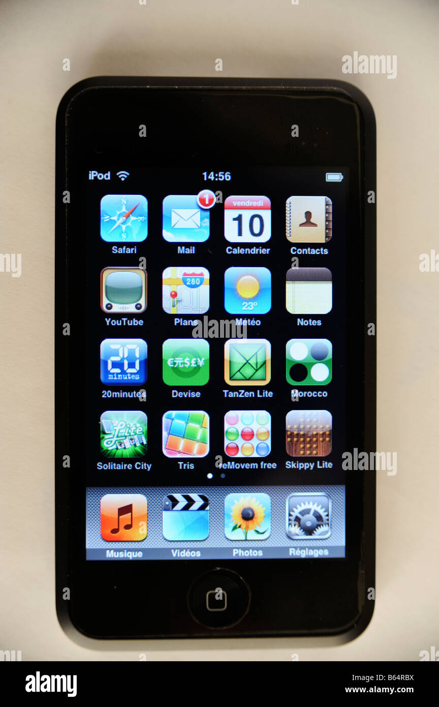 Apple ipod touch Stock Photo - Alamy
