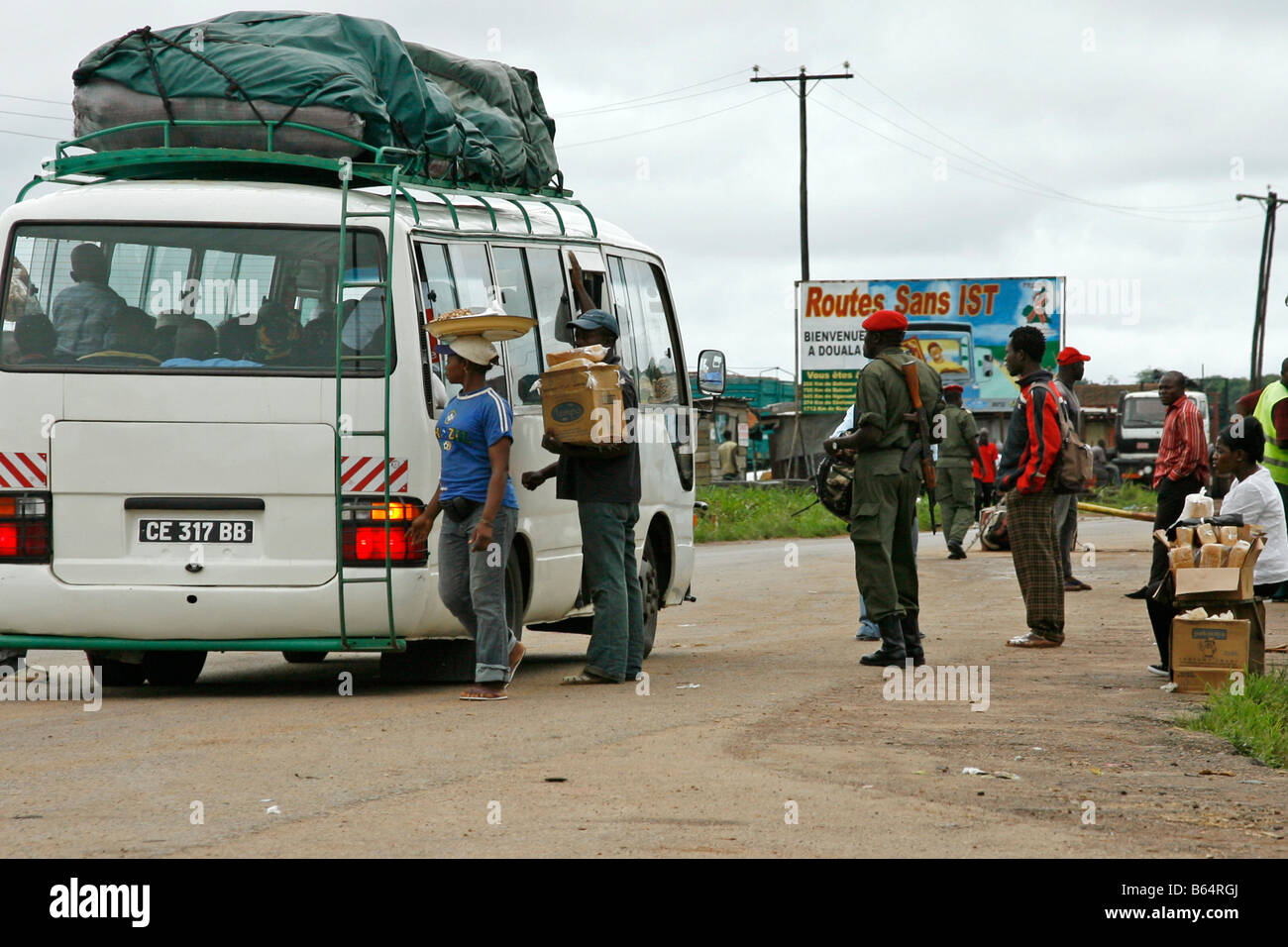 Minibus douala cameroon hi-res stock photography and images - Alamy