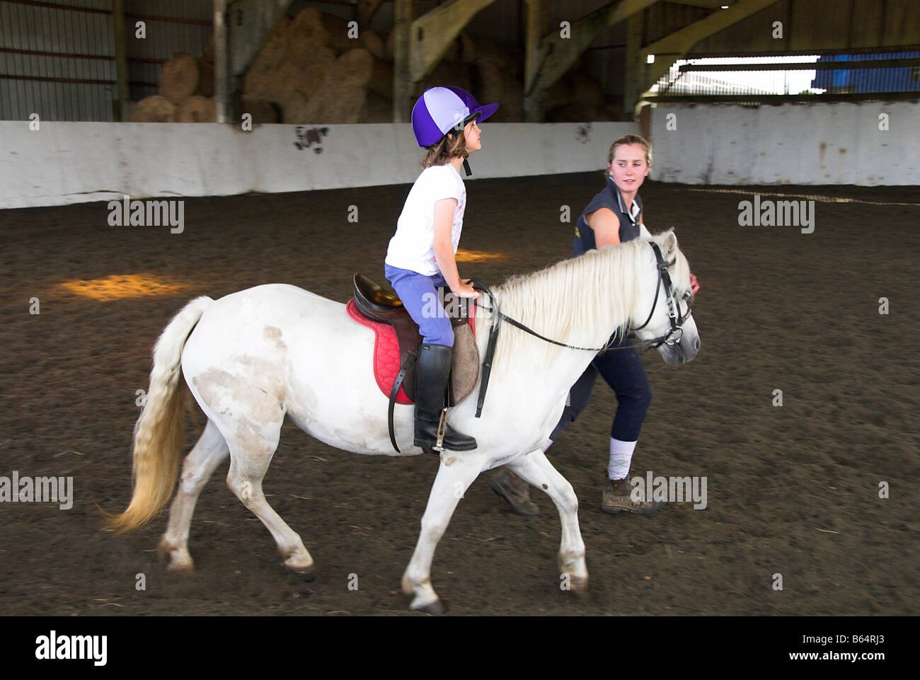 Riding lesson hi-res stock photography and images - Alamy