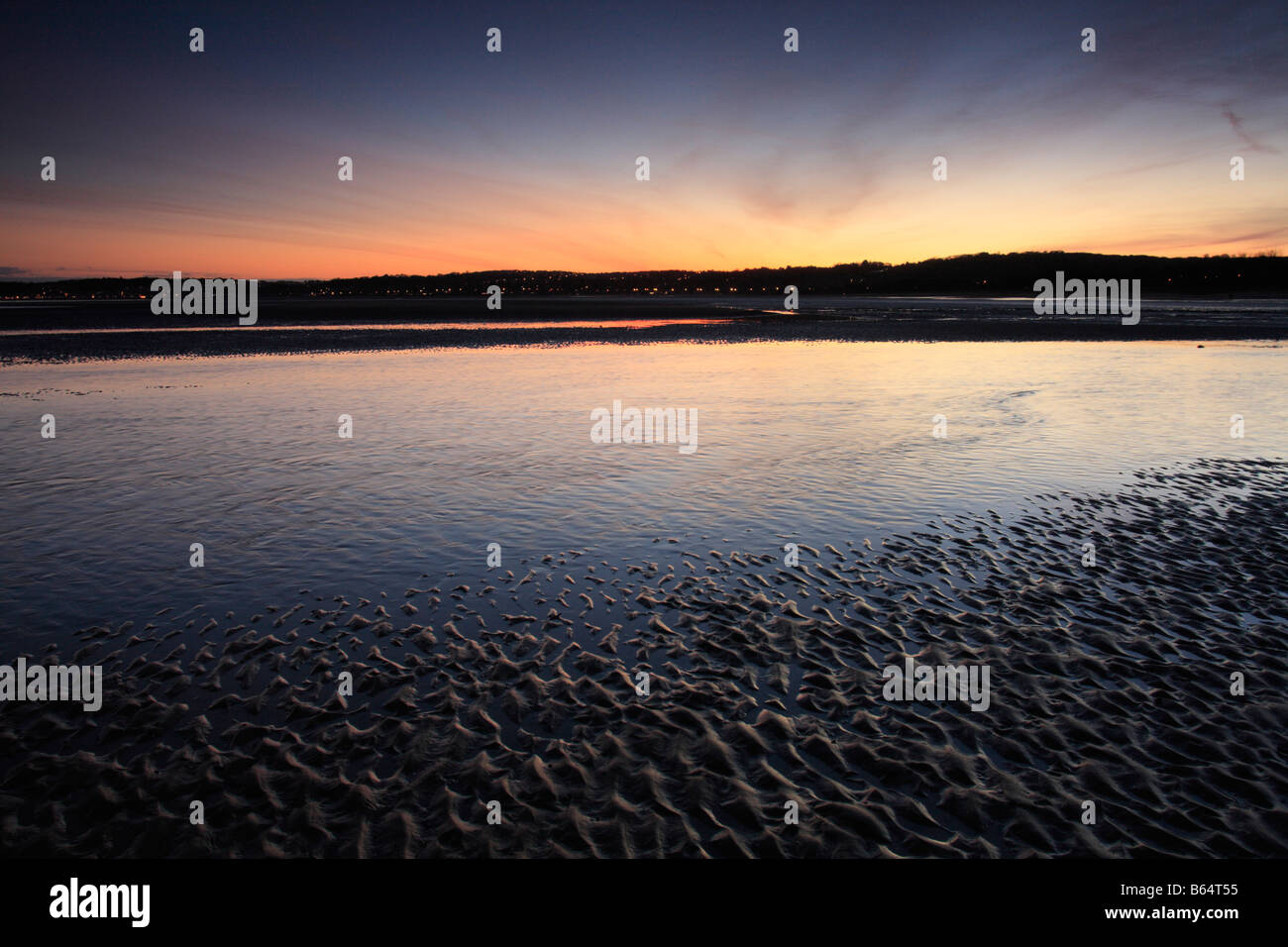 Swansea beach sunset hi-res stock photography and images - Alamy