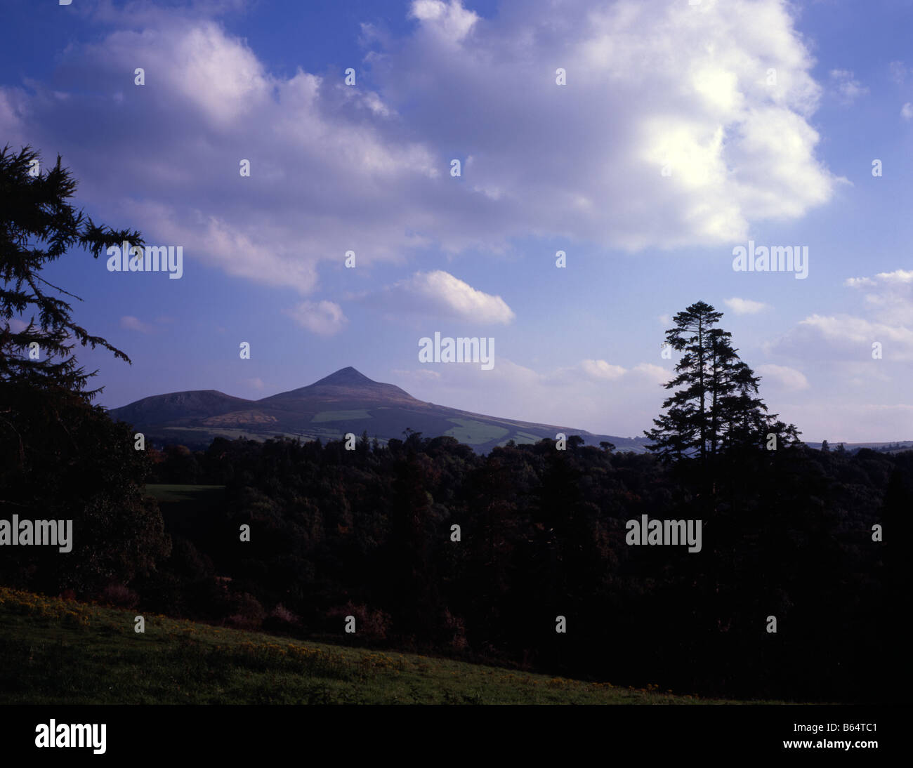 The Great Sugarloaf Wicklow Mountains County Wicklow near Dublin ...