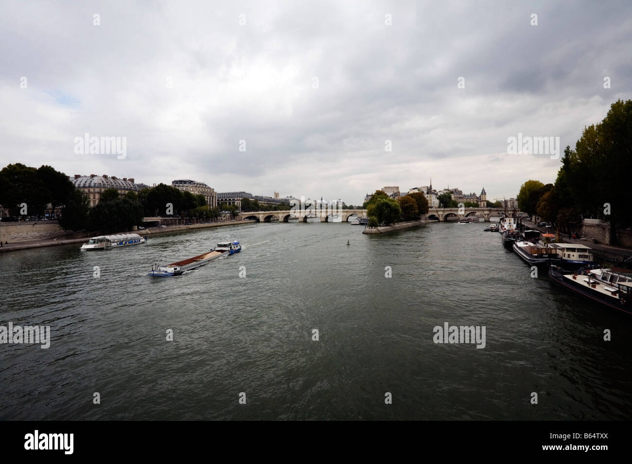 Seine river, Paris, France Stock Photo - Alamy