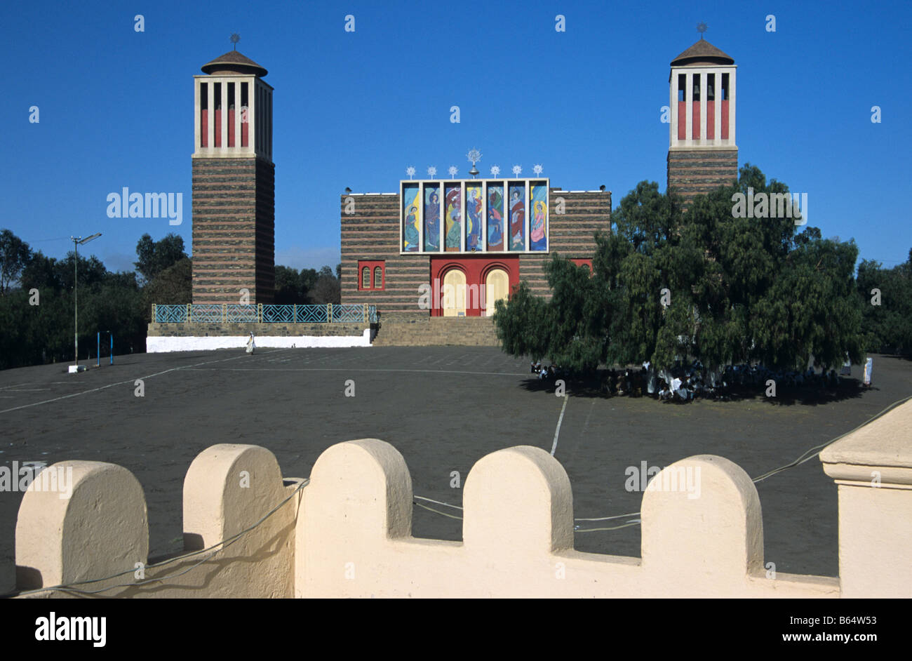 The Orthodox Coptic Cathedral of Saint Mariam (1917), Asmara, Eritrea ...
