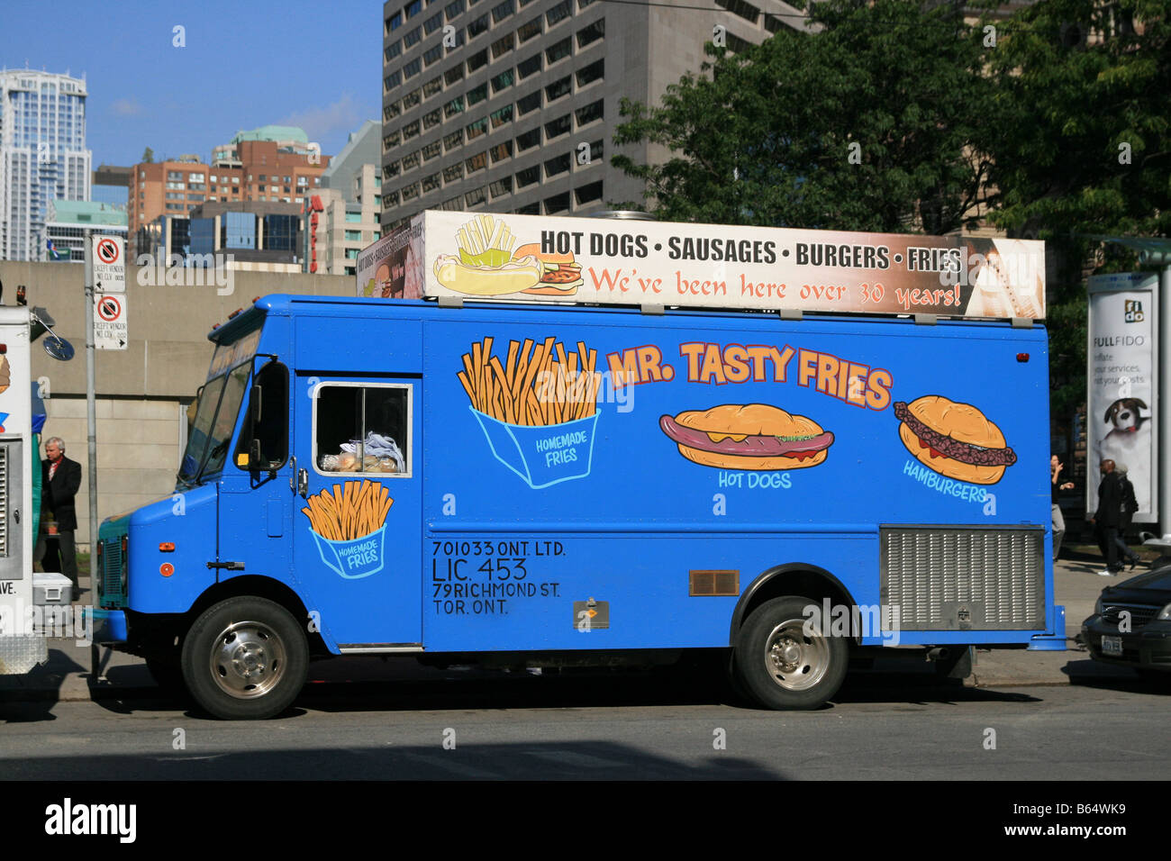 Mr Tasty Fries van, Toronto Stock Photo - Alamy
