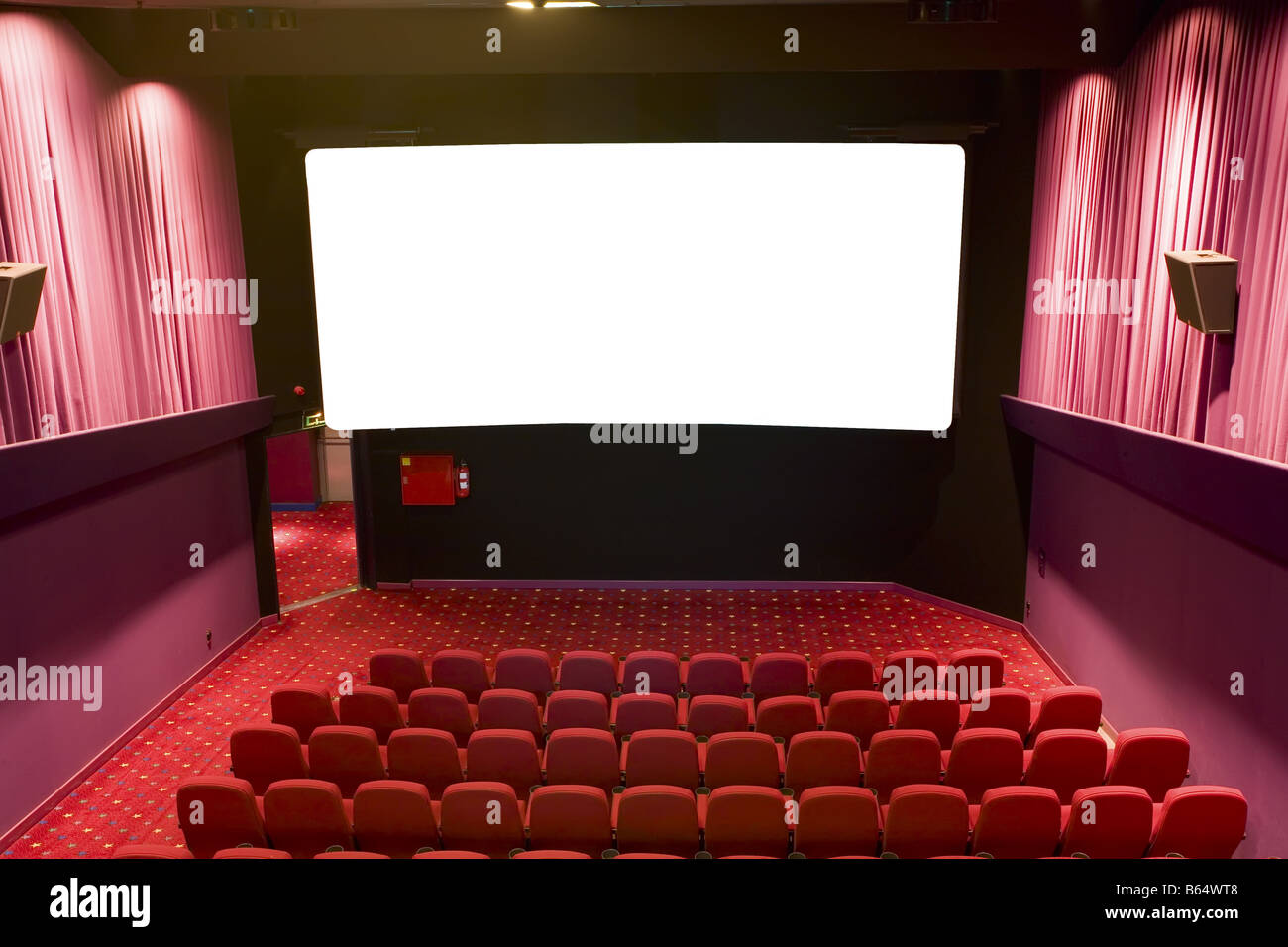empty cinema auditorium Stock Photo - Alamy