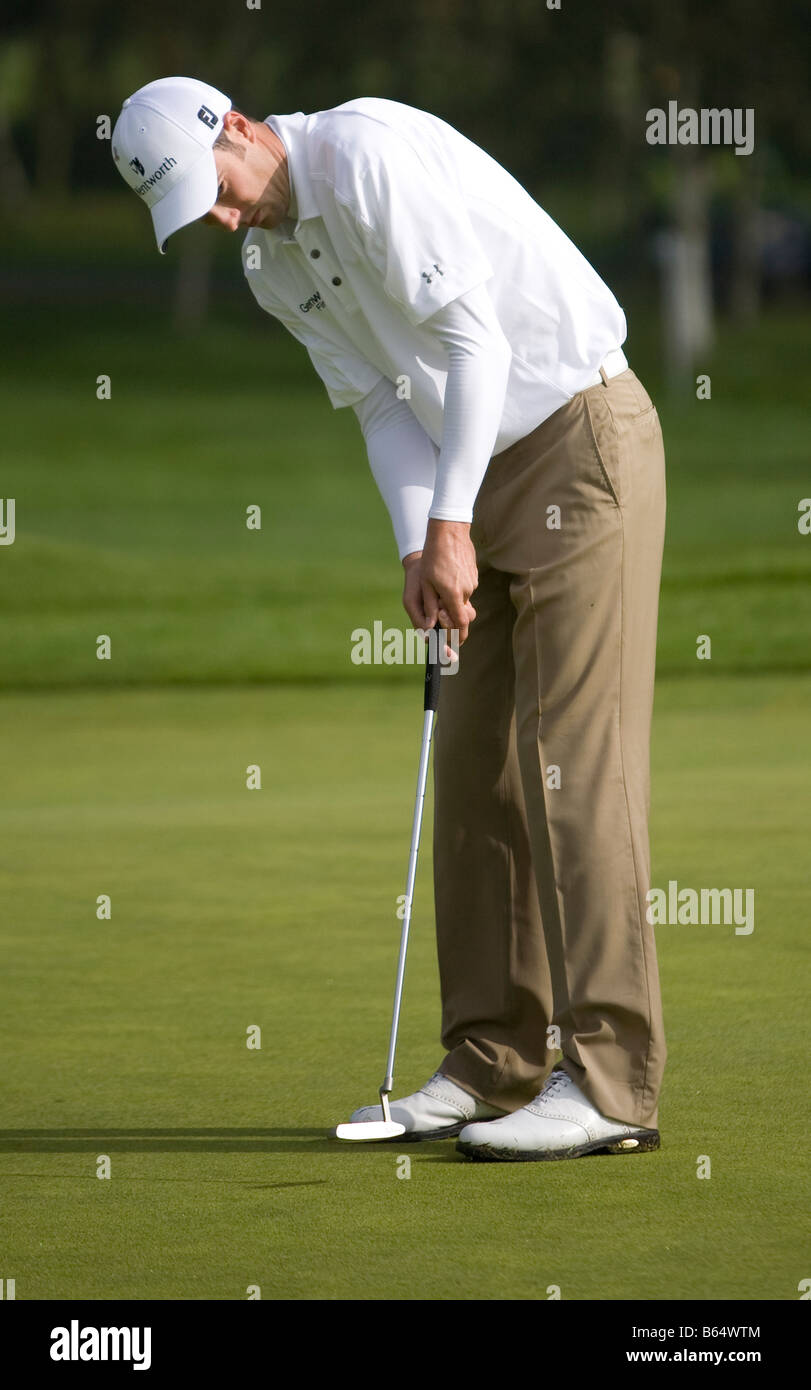 THE BELFRY ENGLAND SEP 28 Ross FISHER ENG competing in the British ...