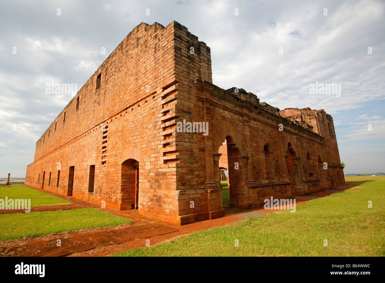 The ruined Jesuit mission of Jesus in Southern Paraguay Stock Photo - Alamy