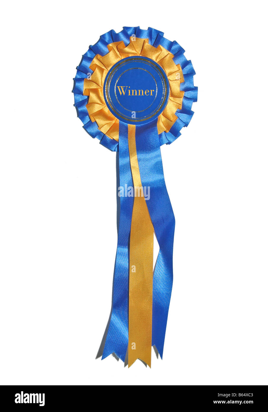 Rosette for the winner Stock Photo - Alamy