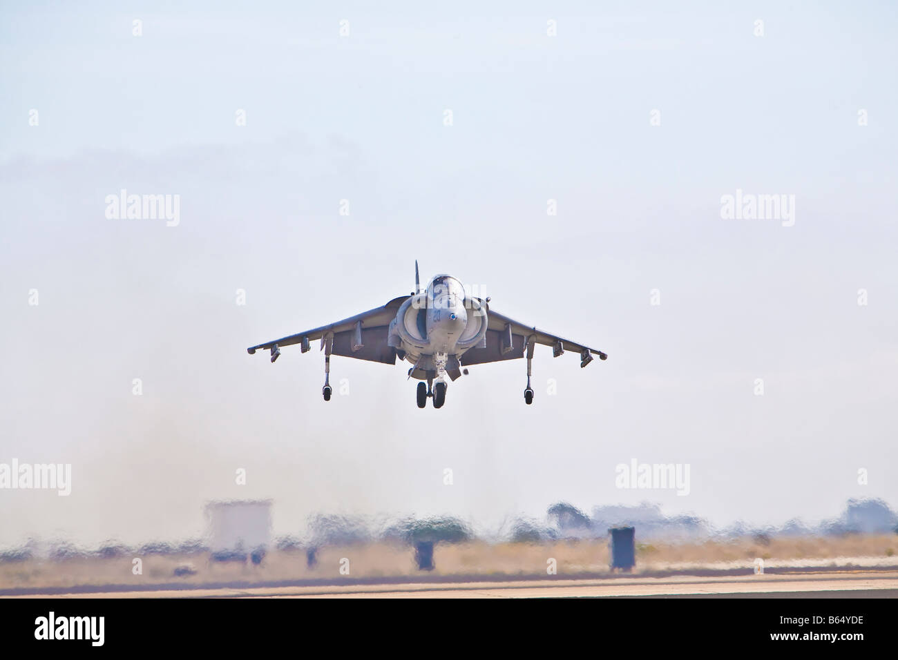 US Marine AV 8B Harrier vertical take off and landing aircraft Stock ...