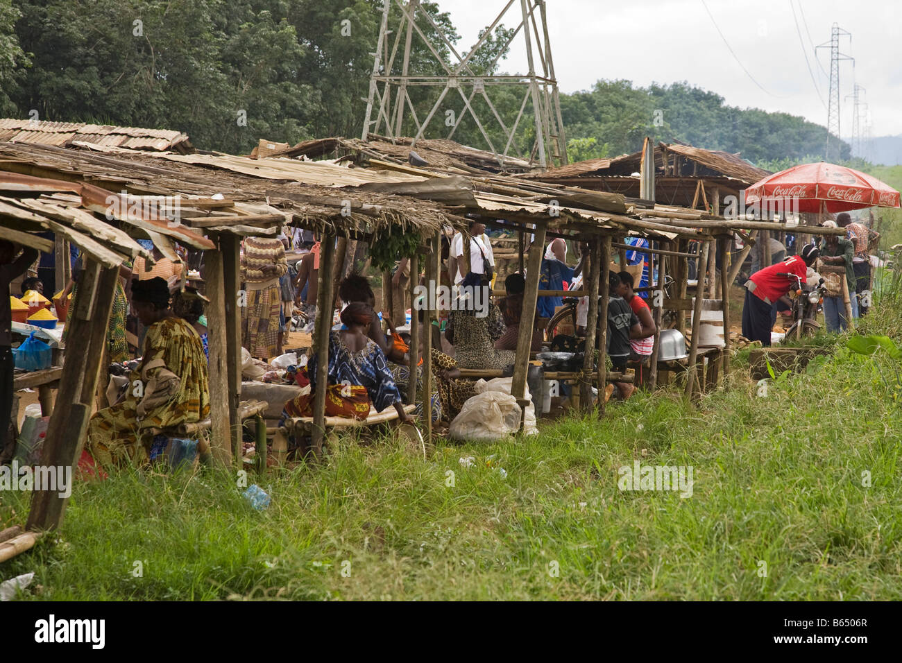 Market stall cameroon hi-res stock photography and images - Alamy