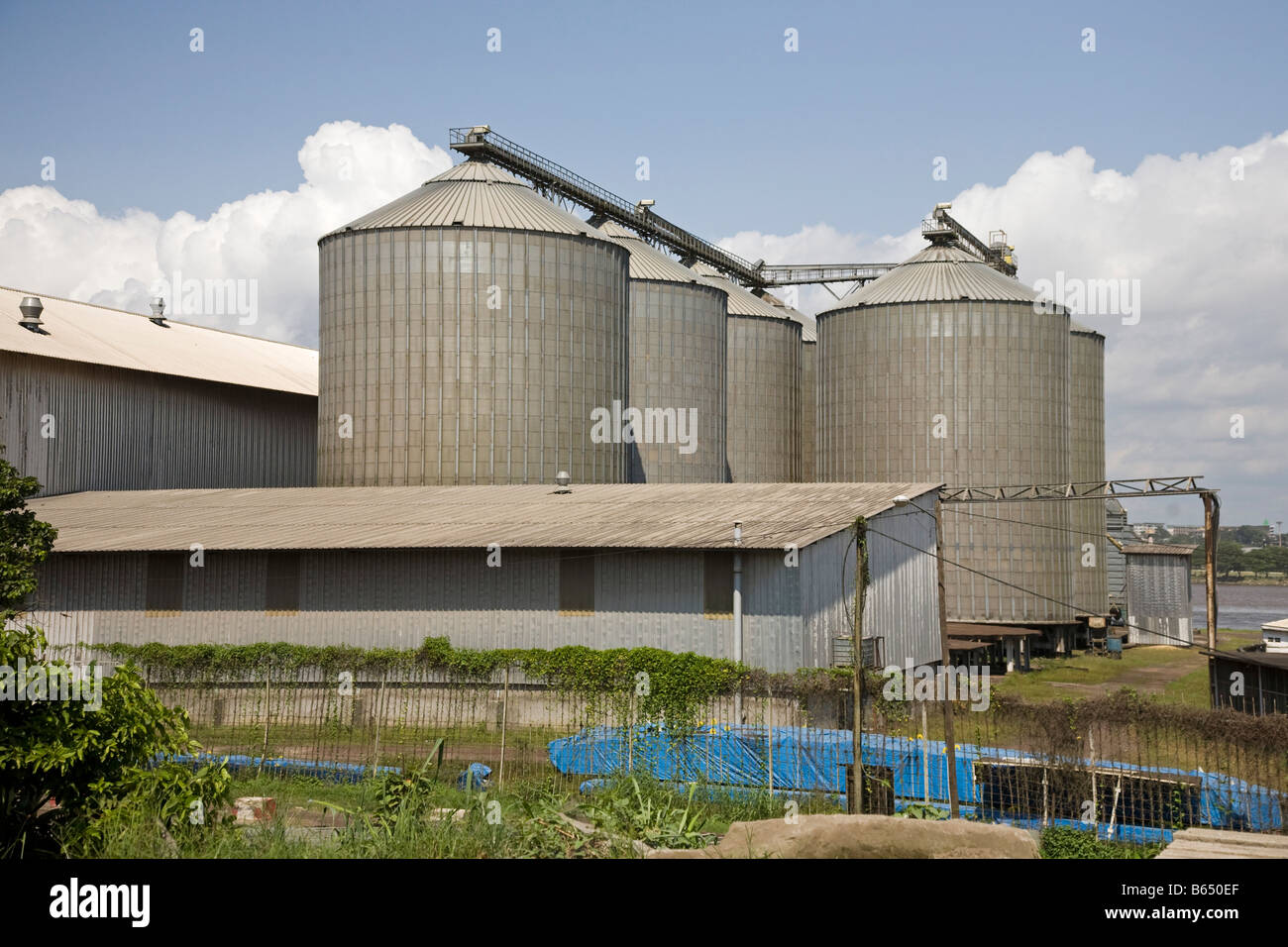 Cement factory, Douala, Cameroon, Africa Stock Photo - Alamy