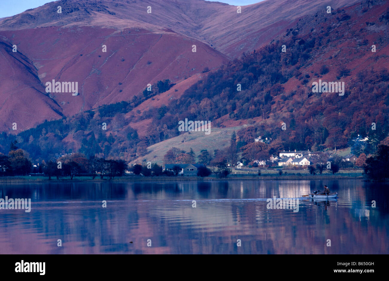 Grasmere in Autumn, Lake District National Park, England, United ...